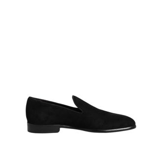 Dolce & Gabbana Leonardo Wildleder-Loafer - - Shoes - Herren - Schwarzk - 39 EU