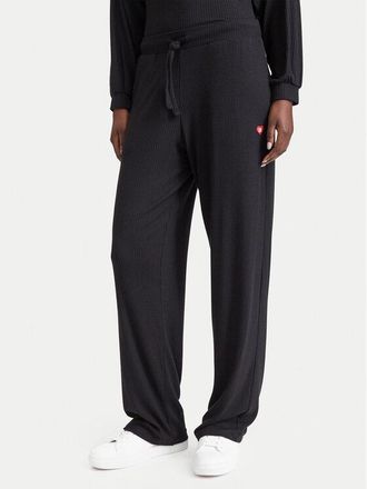 HUGO BOSS Jogginghose Heart 50566660 Schwarz Relaxed Fit