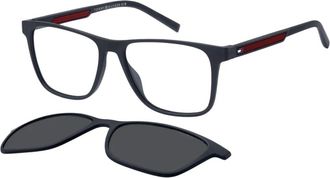 Tommy Hilfiger Homme, Accessoires, Bleu, Taille: 55 MM TH 2203/C Optical Frame