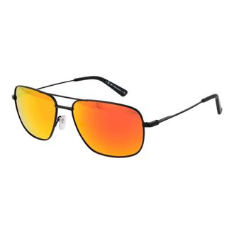 BMW Bmw, Homme, Accessoires, Noir, Taille: ONE Size Lunettes de Soleil Aviateur Homme Noir Miroir Gris