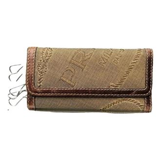 Prada Pre-owned Leder-Schl&uuml;sseletui - - Pre-owned - Damen - Beige - ONE SIZE