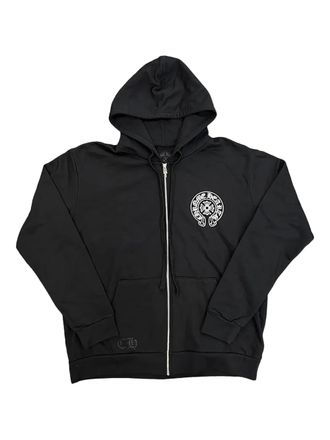 Chrome Hearts hoodie zipp&eacute; New York Horseshoe - Noir