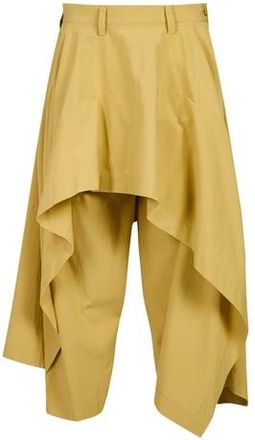 Issey Miyake Pantalon ample avec empi&egrave;cement en coton