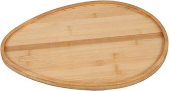 Cabilock Handgefertigter Osterteller Aus Holz Dekorative Tabletts Für Zuhause Für Osterfeiern