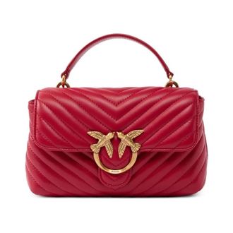 Pinko Pinko, Femme, Sacs, Rouge, Taille: ONE Size Love Lady Puff Mini CL