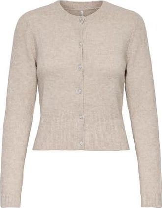 Only Onlhavanna Ls Button Cardigan KNT, Pumice Stone, S Femme