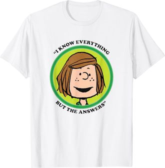 Peanuts Abzeichen Peanuts Peppermint Patty T-Shirt