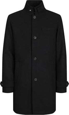 Jack & Jones Jjemelton Wool Coat Sn Manteau en Laine, Noir, XS Homme