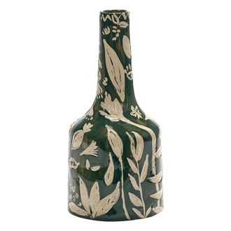 Serax Vase en gr&egrave;s &agrave; fleurs Terres de r&ecirc;ves Serax