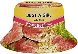Generic Saveur De Rôti De Boeuf Chapeau Soleil Unisexe Chapeaux De Pêcheurs Léger Bucket Hat pour Jardinier Femme Sports