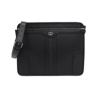 Gucci Sac bandouli&egrave;re vintage doccasion - Femme - Pre-owned - Noir - Taille: ONE Size