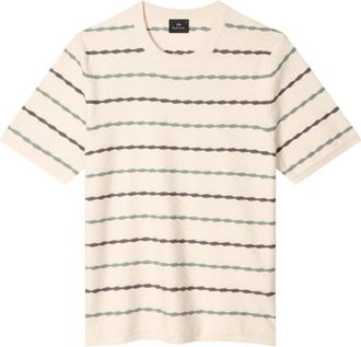 Paul Smith Homme, Tops, Blanc, Taille: S T-shirt