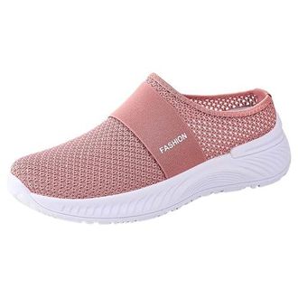 Generic Mules d&eacute;t&eacute; pour femme | Chaussures l&eacute;g&egrave;res &agrave; enfiler en maille avec coupe confortable et semelle antid&eacute;rapante pour le shopping et les moments d&eacute;contr
