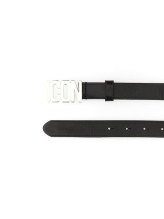 Dsquared2 Leather Belt - Black