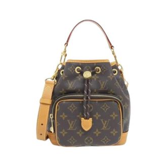 Louis Vuitton unisex, Pre-owned, Brun, Taille: ONE Size Sac bandouli&egrave;re Pre-owned Noe Cargo Monogram en toile enduite