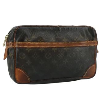Louis Vuitton Pre-owned Toile pochettes-minaudieres - Femme - Pre-owned - Brun - Taille: ONE Size