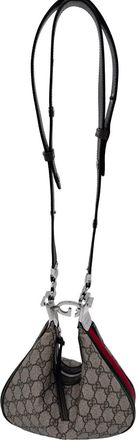 Gucci Crossbody Bags - Gucci Small Attache Monogram - Beige - Gr. unisize - in Beige - f&uuml;r Damen