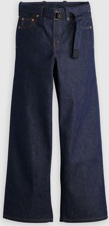 Levi's Levis x sacai Weite Hose mit G&uuml;rtel - Herren - Dunkle Waschung / Dunkle Waschung