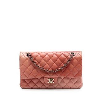 Chanel Sac bandouli&egrave;re vintage double rabat Pre-owned - Femme - Pre-owned - Orange - Taille: ONE Size