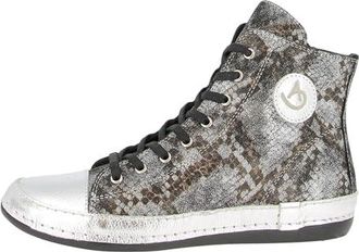 Andrea Conti Baskets Montantes pour Femme, Noir, 38 EU