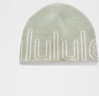 lululemon Wordmark Merino Wool Skull Beanie - Vert
