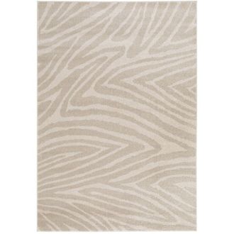 DRAWER Tapis graphique &agrave; motif z&eacute;br&eacute; - 160x230cm - Zebra