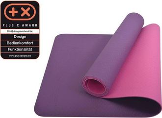 Schildkrot Fitness Matte Schildkr&ouml;t BICOLOR YOGA MATTE 4mm (violet-pink) im Carrybag M-2022