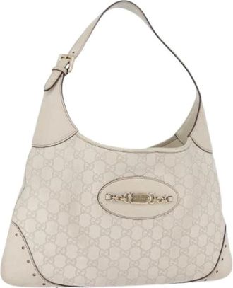 Gucci Sac bandouli&egrave;re vintage Pre-owned - Femme - Pre-owned - Blanc - Taille: ONE Size
