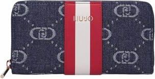 Liu Jo Portafoglio Liu-Jo Caliwen XL zip around blu denim AS25LJ19 AA5155 D3200 BLU