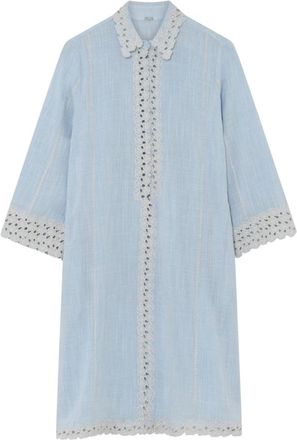 Gustav Femme, Robes, Bleu, Taille: 40 FR Shirt Robes