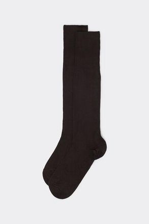 Calzedonia Lange Socken Mit Kaschmir Braun