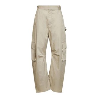 Balenciaga Relaxed Cargo Pants - - Trousers - Damen - Beige - XS
