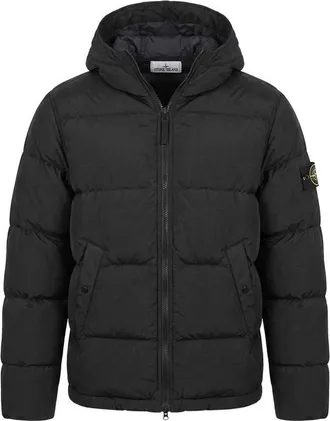 Stone Island Daunenjacke - Schwarz