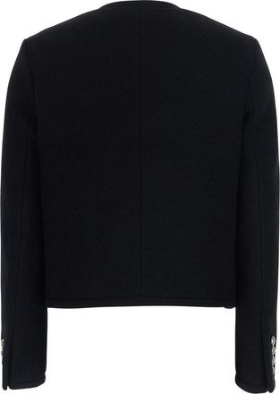 Dunst Wool Tweed Jacket - Black