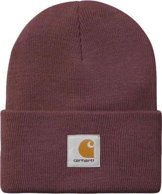 Carhartt Work in Progress Homme, Accessoires, Rouge, Taille: ONE Size Acrylic Watch Hat