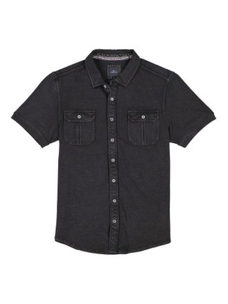 Engbers Poloshirt Herren Poloshirt mit durchgehender Knopfleiste, Anthrazit