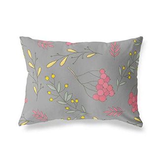 Bonamaison Le Jardin du Lin Kissenbezug Zierkissenbezug Motiv Zuf&auml;lliges Kissenbezug, F&uuml;r Bett, Auto, Sofa, Haus, Wohnzimmer, Schlafzimmer, Dekoration, 45x60 Cm 