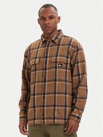Quiksilver Hemd Yankee EQYWT04648 Braun Comfort Fit
