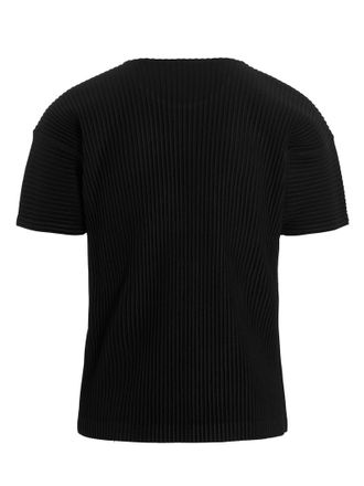Homme Pliss&eacute; Issey Miyake Basics T-Shirt - Black