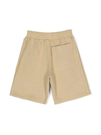 Jacquemus High-Waist Cotton Shorts - Beige