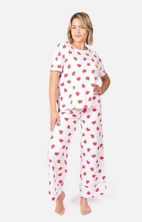 Coup de Coeur Pyjama long oversize col rond - COEUR