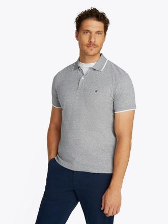 Tommy Hilfiger Poloshirt LINEN PIQUE REGULAR