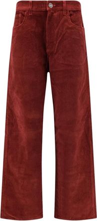 R&oacute;he Pantalon large - Femme - Pantalons - Rouge - Taille: 40 FR