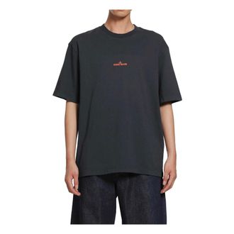 Stone Island Homme, Tops, Bleu, Taille: S T-shirt SS