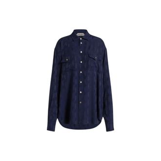 Alberta Ferretti Damen, Blusen & Hemden, Blau, XSGr&ouml;&szlig;e