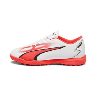 Puma Ultra Play Tt Fu&szlig;ballschuh f&uuml;r Herren, Puma White PUMA Schwarze Feuer-Orchidee, 39 EU