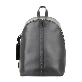 John Richmond Zaino in Pelle con Borchie Centrali - - Bags - Herren - Schwarzk - ONE SIZE