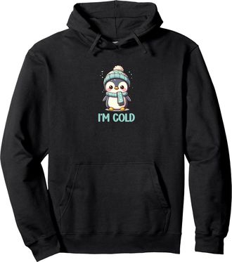 BDAZ Im Cold Cute Winter Pinguin Women Girls Pullover Hoodie