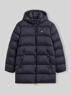 GANT Regular Fit Jacke aus Polyester mit abnehmbarer Kapuze