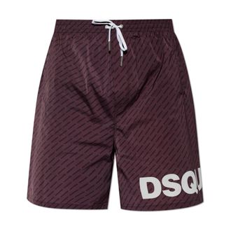 Dsquared2 Homme, Maillots de bain, Rouge, Taille: M Swimwear